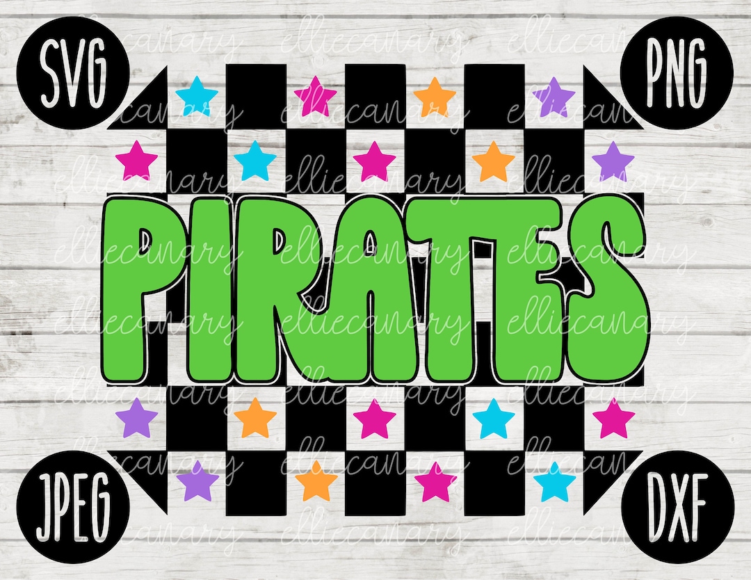 Pirates Mascot SVG School Spirit Teacher Team Svg Png Jpeg Dxf Vinyl ...