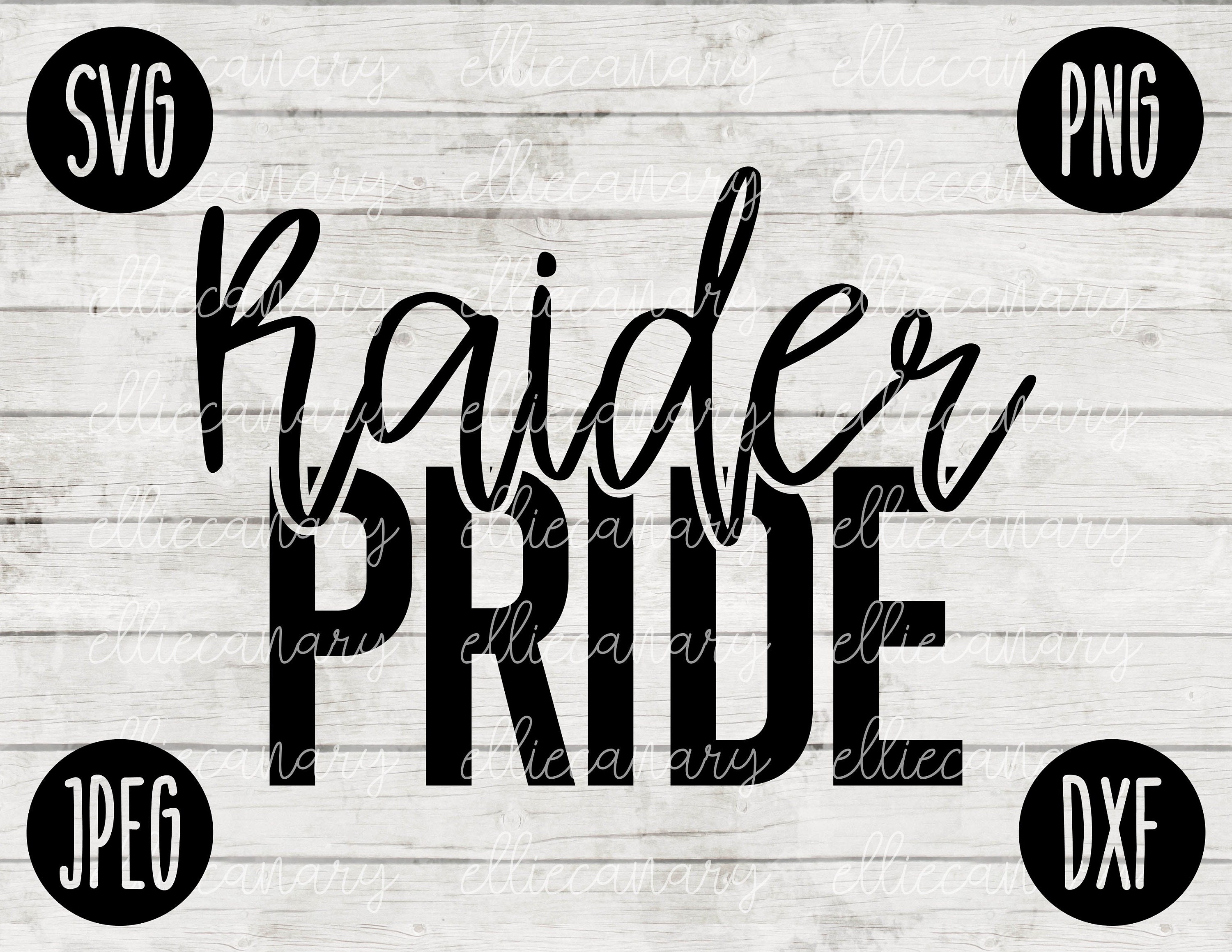 Team Spirit SVG Raider Pride Game Sport Svg Png Jpeg Dxf / Commercial ...