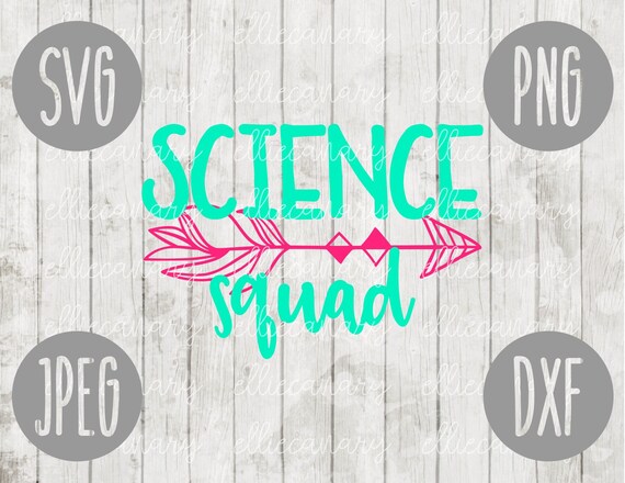 Science Squad svg png jpeg dxf //cutting file // Commercial | Etsy