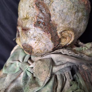 Lemuel: Handcrafted Zombie Baby Doll - Unique Victorian Horror Art - Etsy