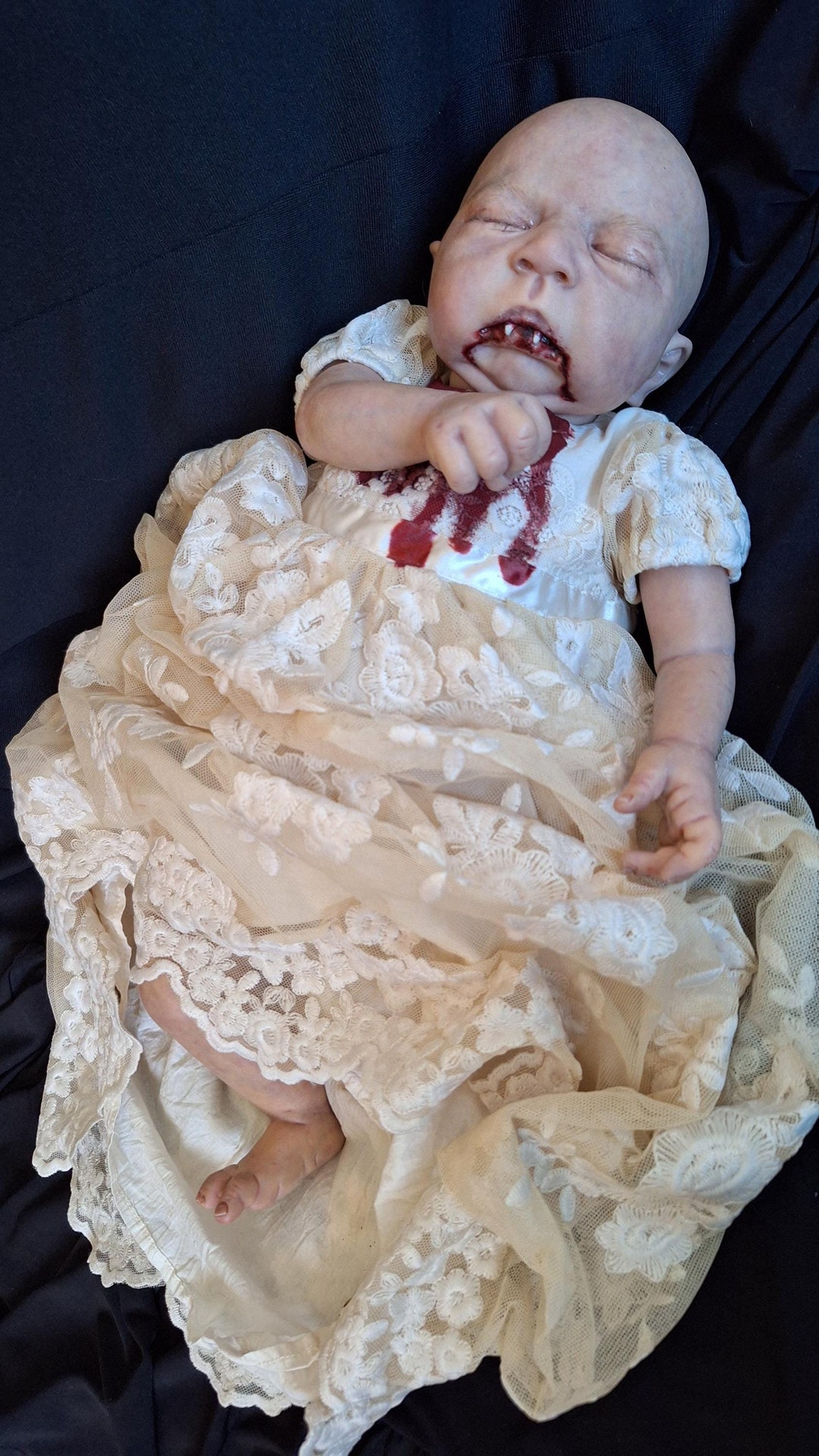 Valek: Handcrafted Vampire Baby Doll - Unique Victorian-style ...