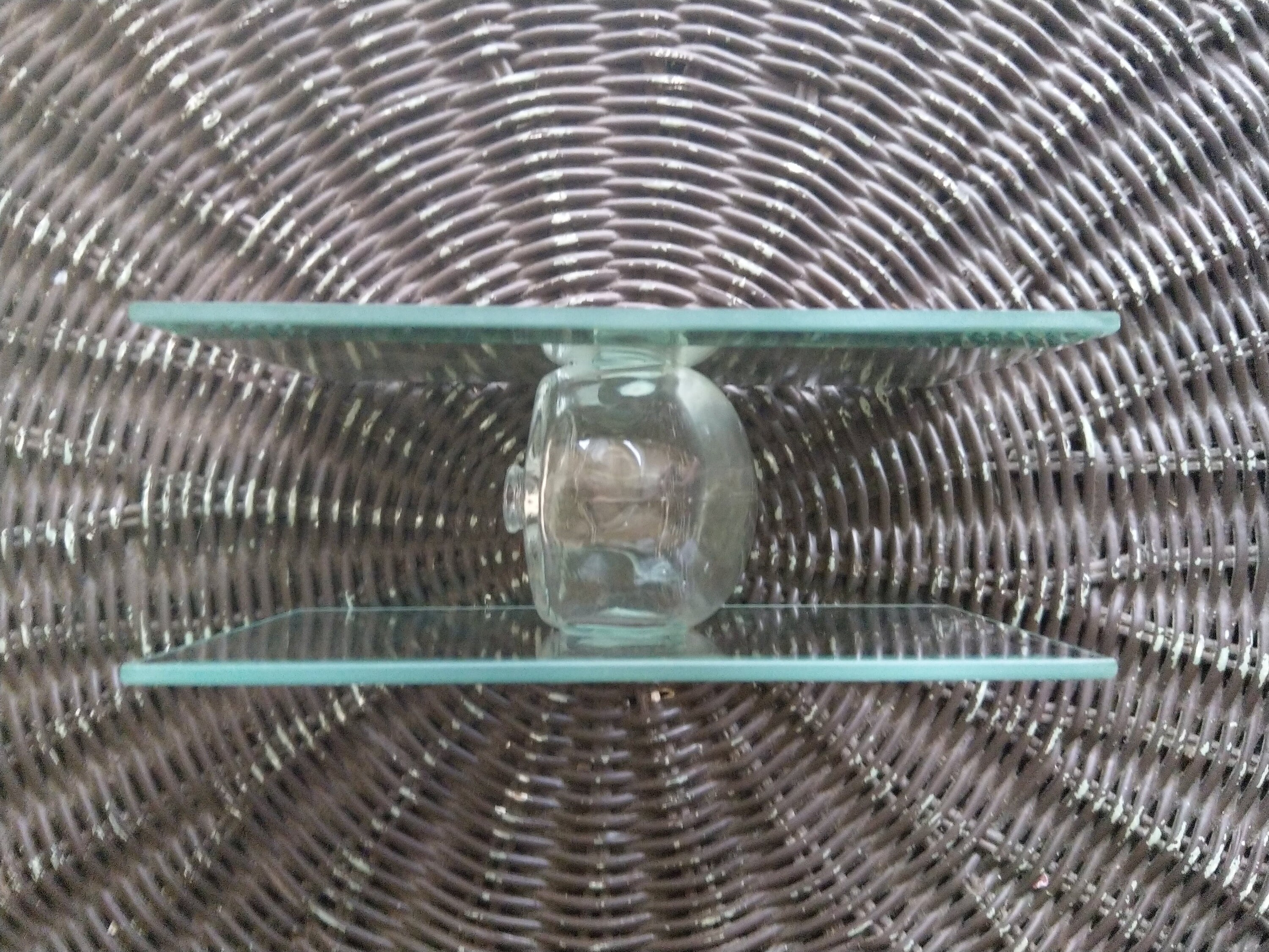 Mirrored Glass Bud Vase - Etsy