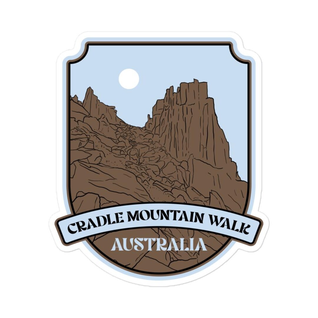 Cradle Mountain Walk Stickers – Australia - Etsy