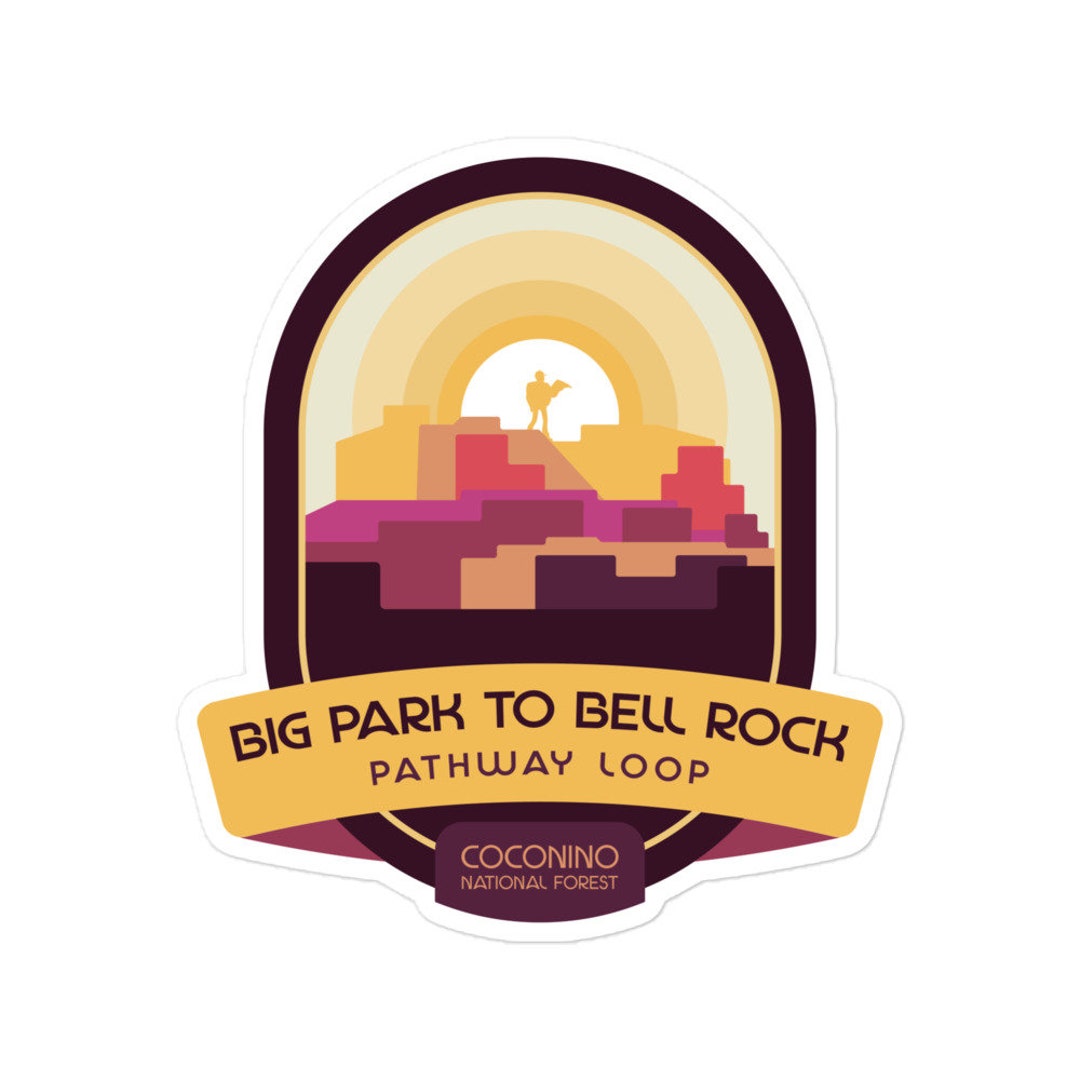 Big Park to Bell Rock Pathway Loop Stickers - Coconino National Forest ...