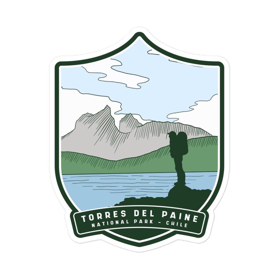 Torres Del Paine National Park Stickers - Chile - Etsy