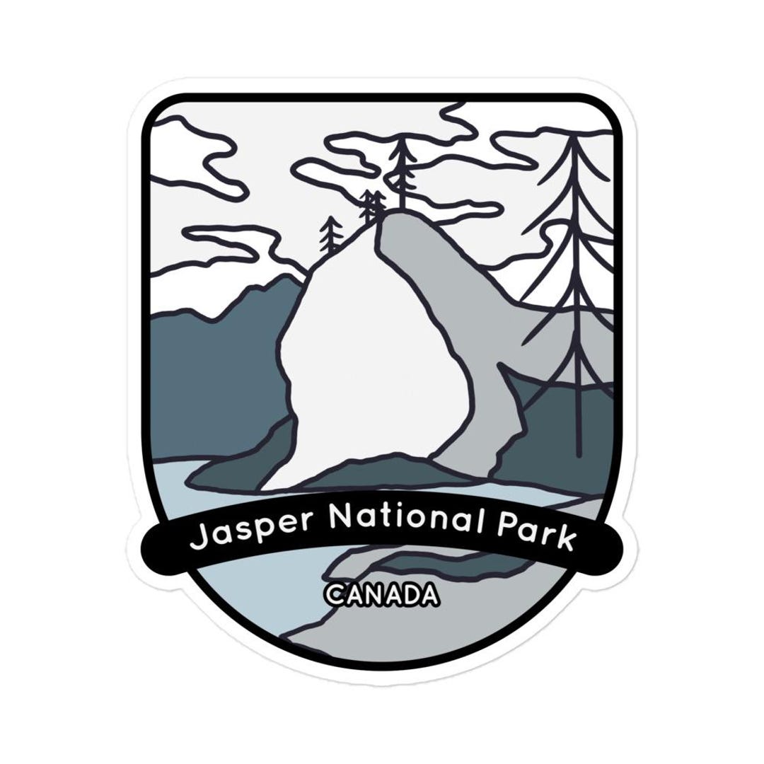 Jasper National Park Stickers - Canada - Etsy