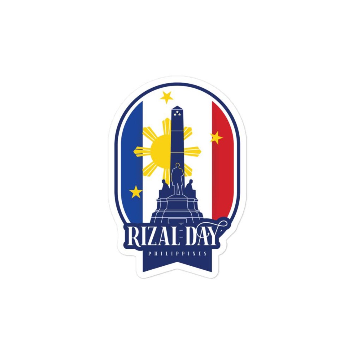 Rizal Day Stickers Philippines - Etsy