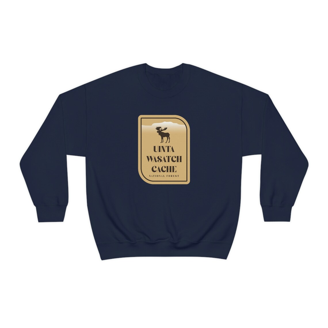 Uinta-wasatch-cache National Forest Unisex Heavy Blend Crewneck ...