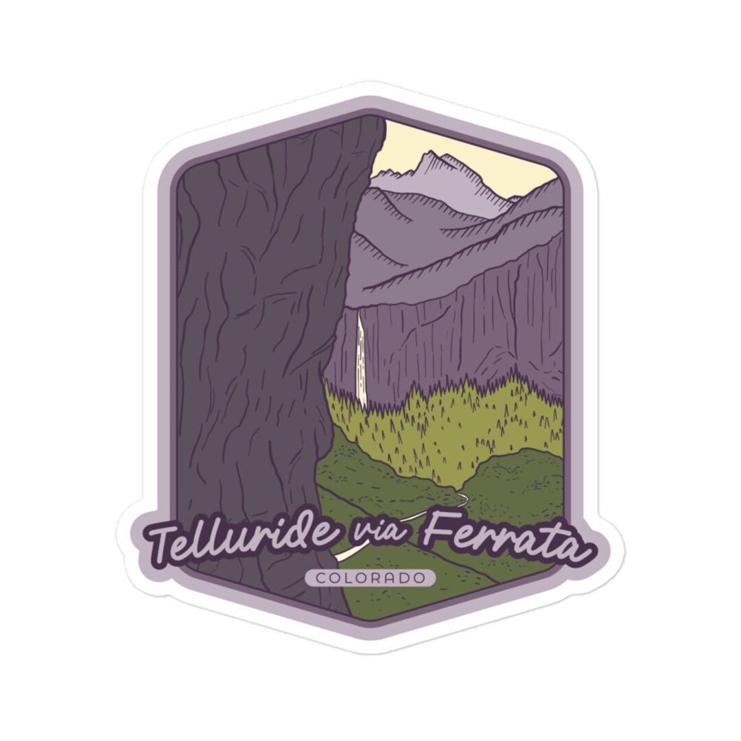 Telluride via Ferrata Stickers – Colorado - Etsy