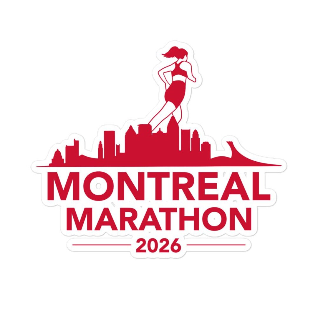 Montreal Marathon Stickers – 2026 - Etsy