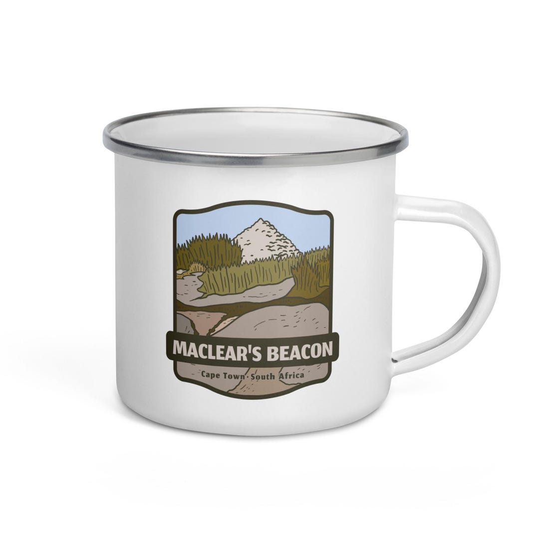 Maclear's Beacon Enamel Mug – Cape Town, South Africa - Etsy