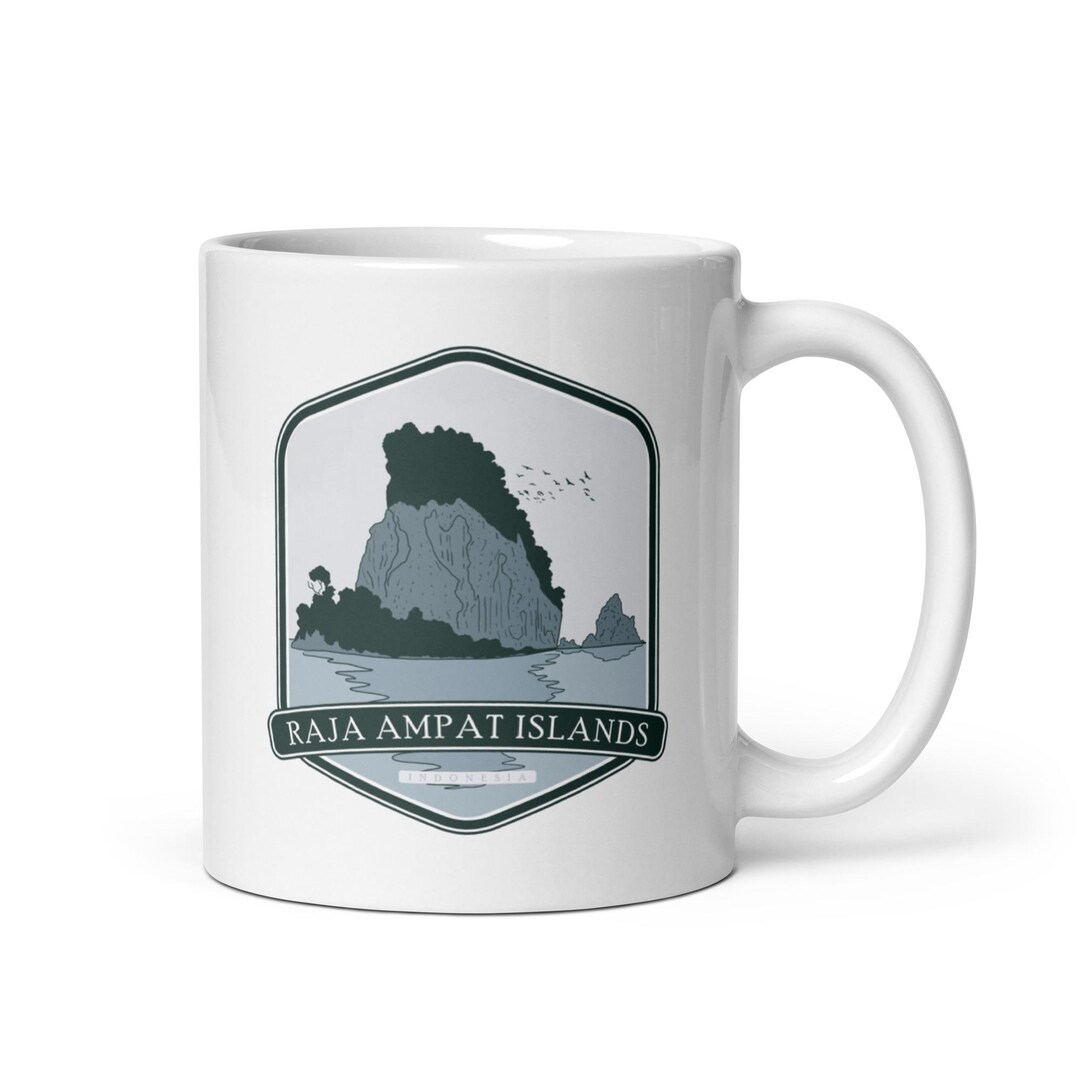 Raja Ampat Islands Mug Indonesia - Etsy