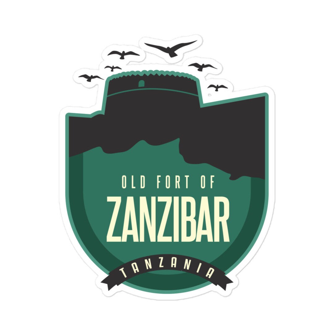 Old Fort of Zanzibar Stickers – Tanzania - Etsy