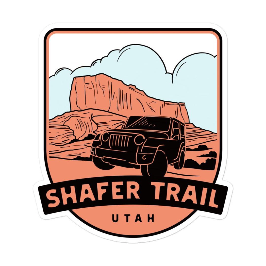 Shafer Trail Stickers – Utah (4x4 off Road Trucks and Atvs) - Etsy