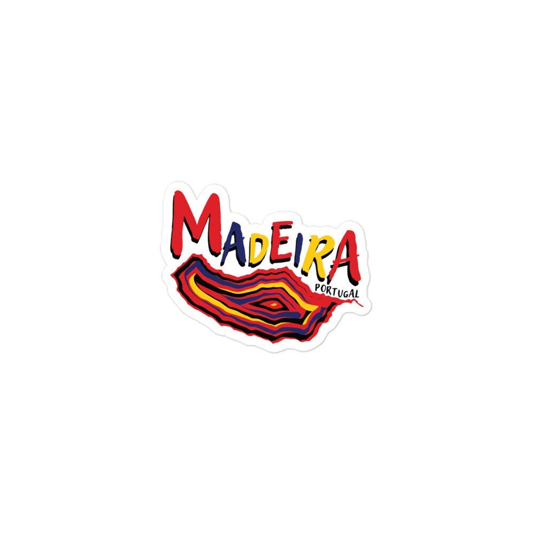 Madeira - Portugal Bubble-free Stickers - Etsy
