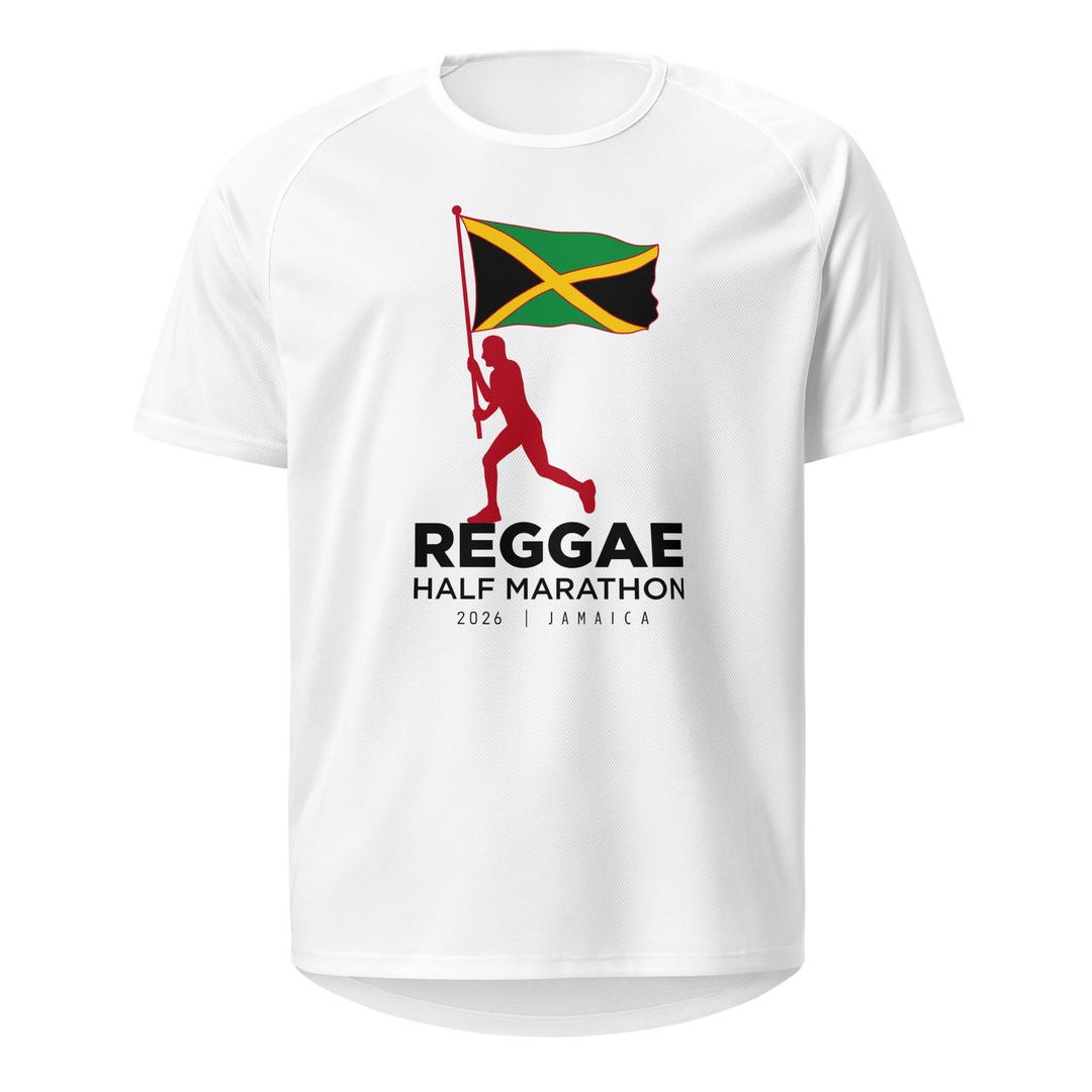 Reggae Half Marathon – 2026 – Jamaica Unisex Sports Jersey ...