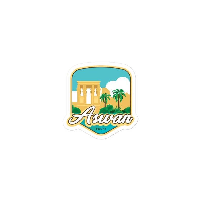 Aswan Stickers Egypt - Etsy