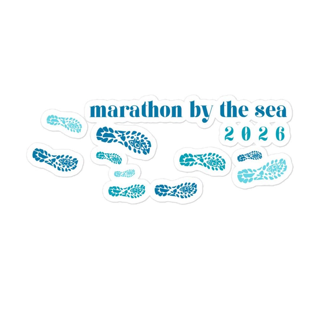 Marathon by the Sea Stickers – 2026 - Etsy