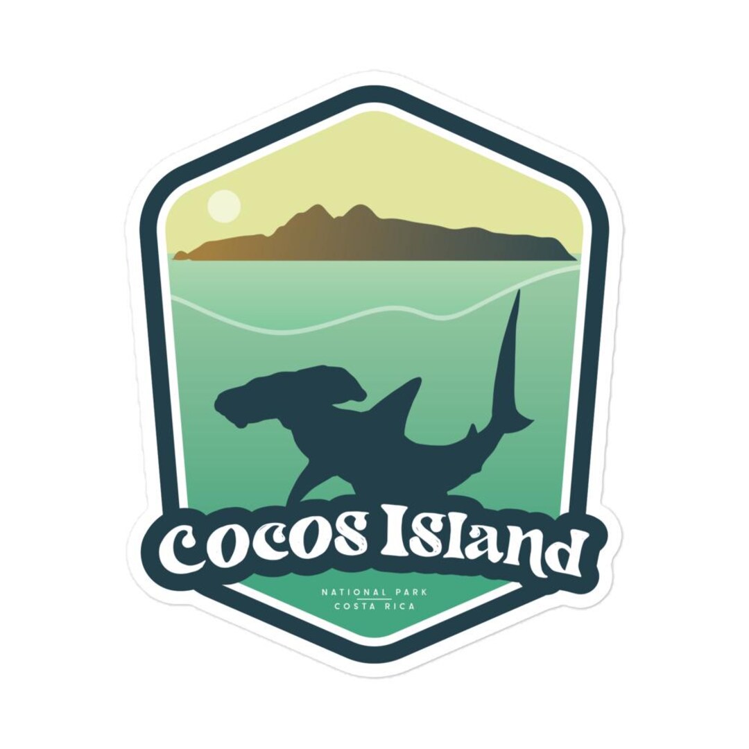 Cocos Island National Park Stickers - Costa Rica - Etsy