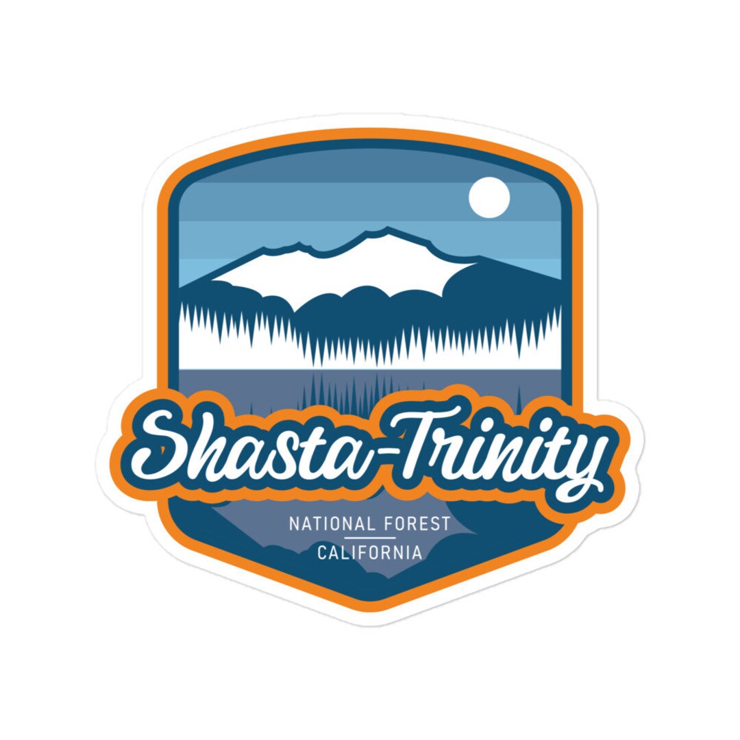 Shasta-trinity National Forest - California Bubble-free Stickers - Etsy