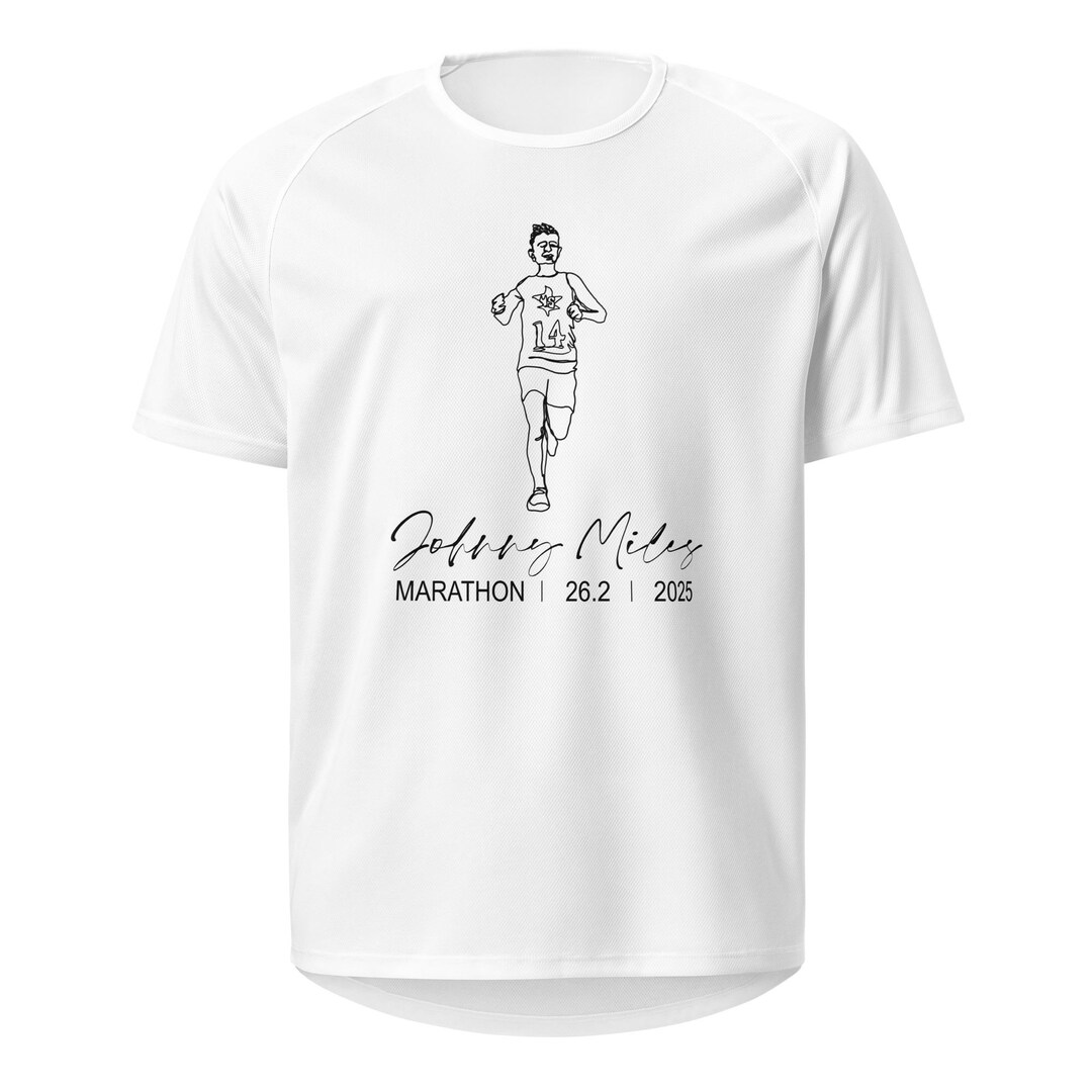 Johnny Miles Marathon – 2025 Unisex Sports Jersey - Personalize With ...