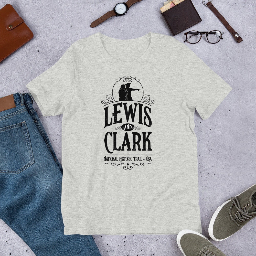 Lewis and Clark - National Historic Trail, USA Unisex T-shirt - Etsy
