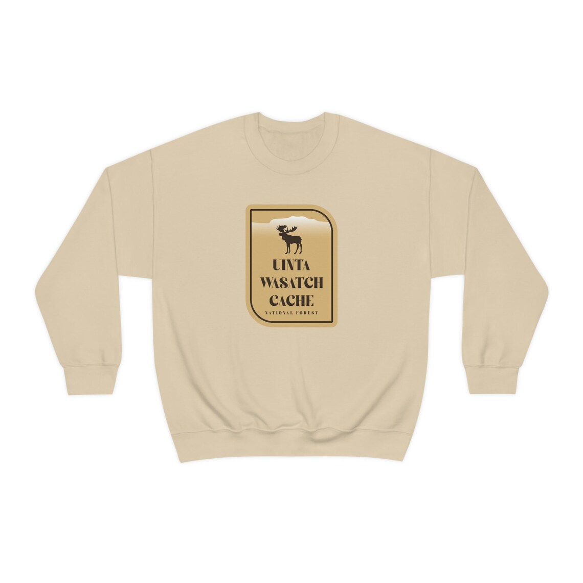 Uinta-wasatch-cache National Forest Unisex Heavy Blend Crewneck ...
