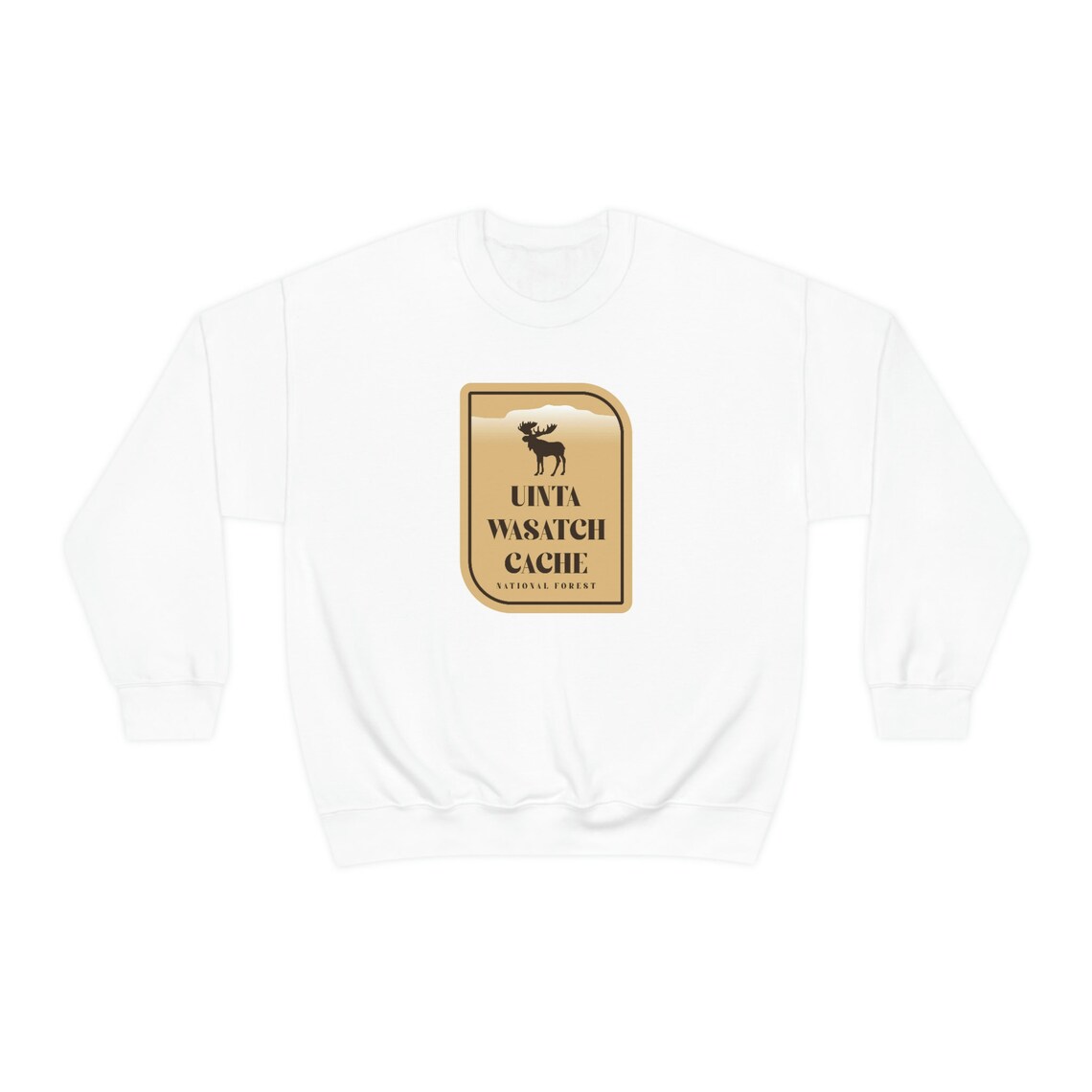 Uinta-wasatch-cache National Forest Unisex Heavy Blend Crewneck ...