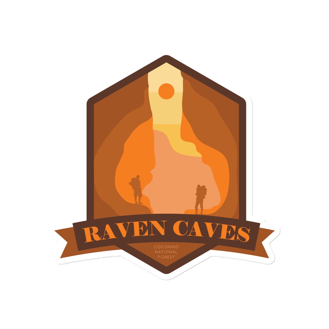 Raven Caves Magnet Coconino National Forest - Etsy