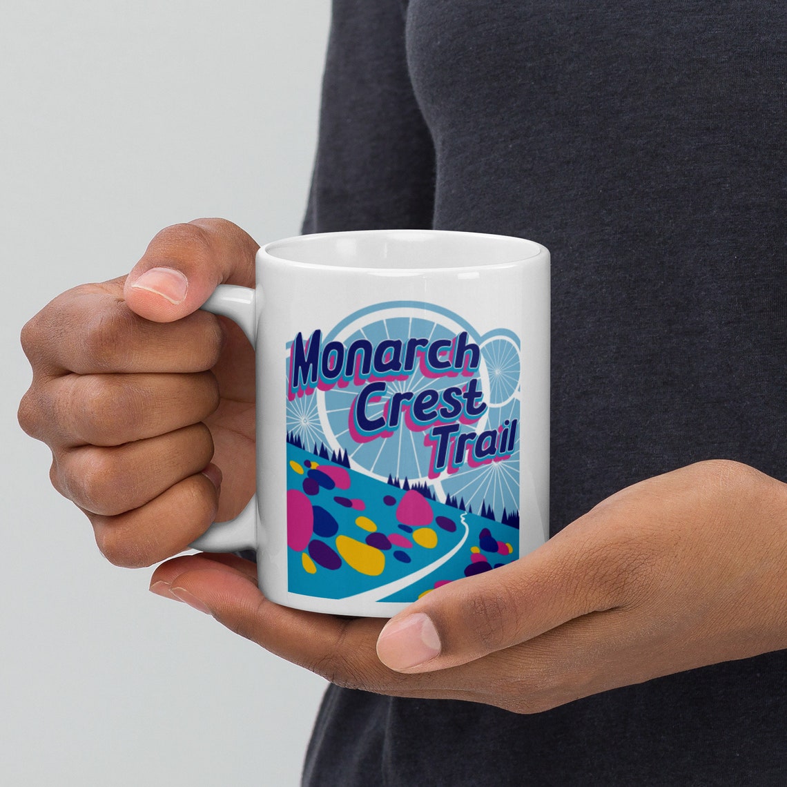 Monarch Crest Trail Mug / Biker Gift - Etsy