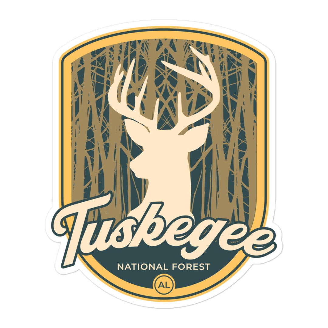Tuskegee National Forest - Alabama Bubble-free Stickers - Etsy
