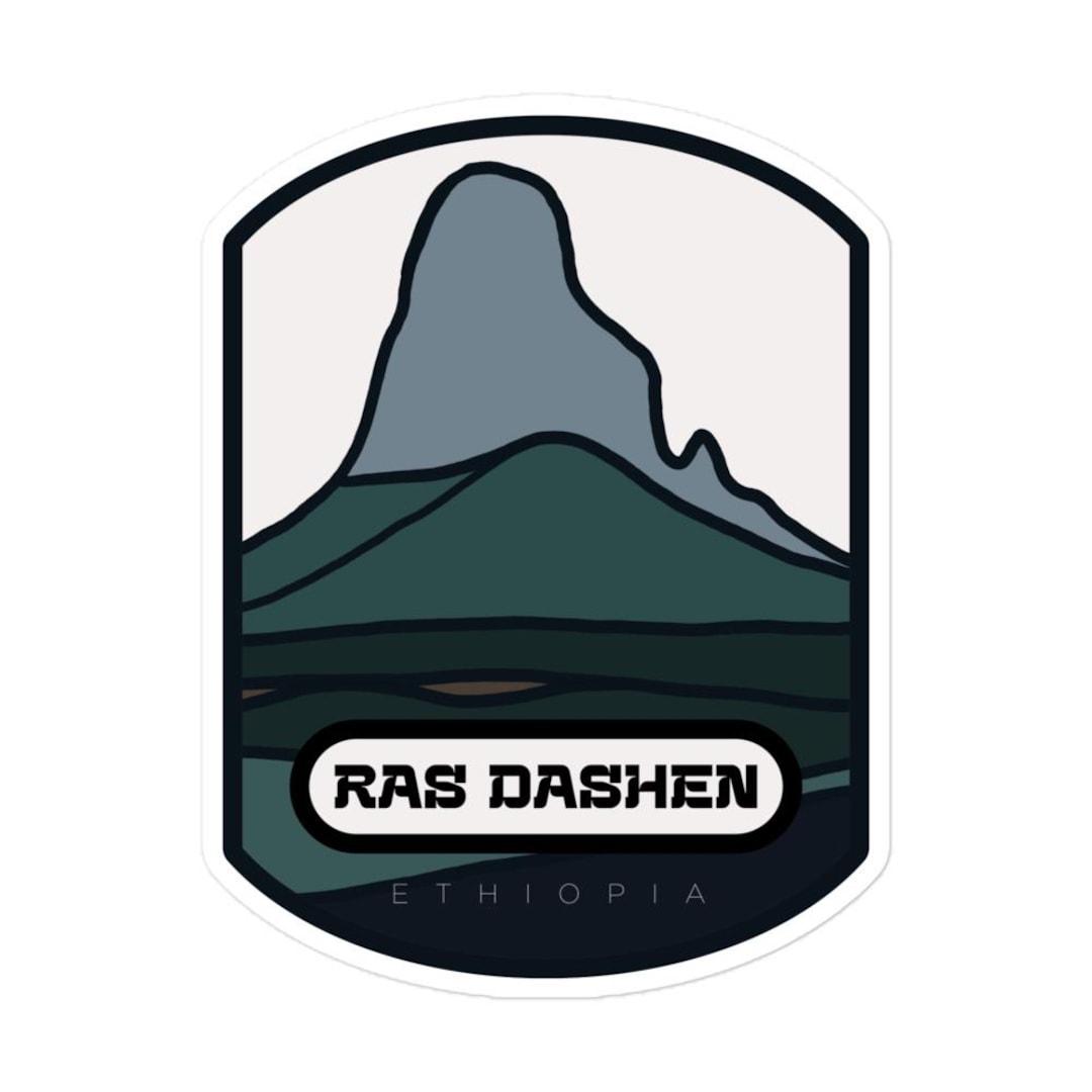 Ras Dashen Stickers – Ethiopia - Etsy
