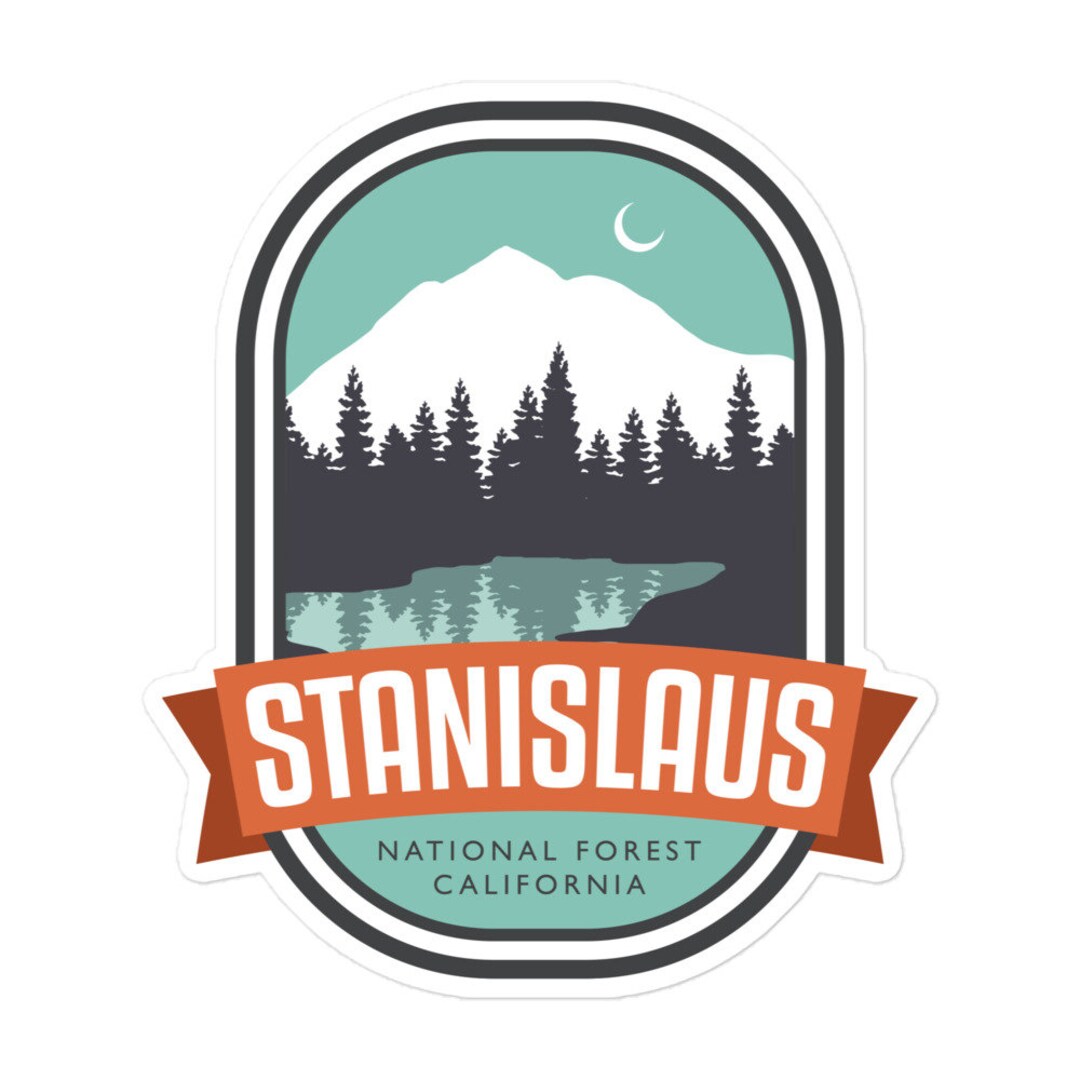Stanislaus National Forest - California Bubble-free Stickers - Etsy