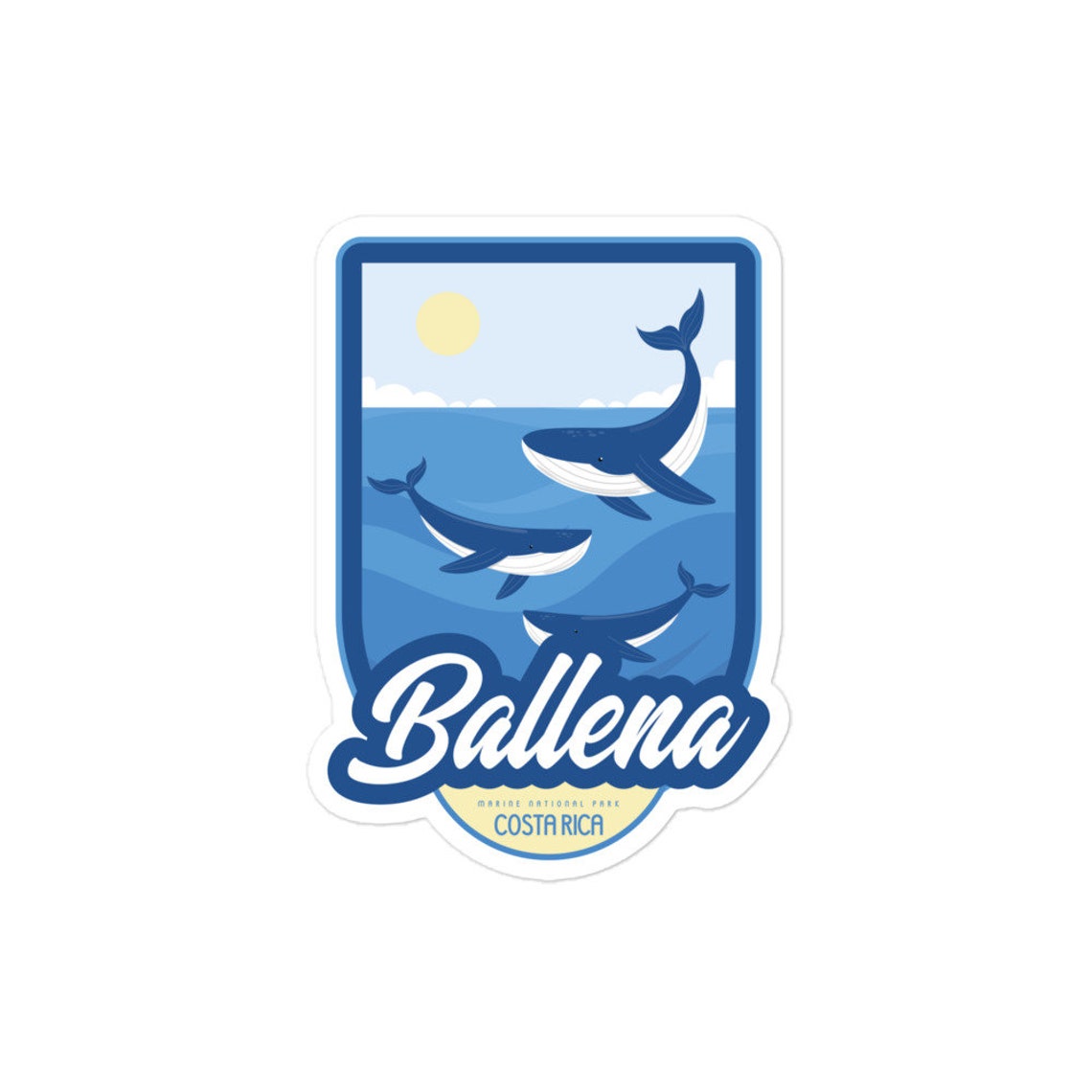 Ballena Marine National Park Costa Rica Bubble-free Stickers - Etsy