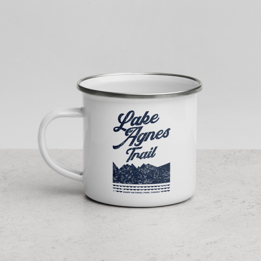 Lake Agnes Trail - Banff National Park, Canada Enamel Mug - Etsy