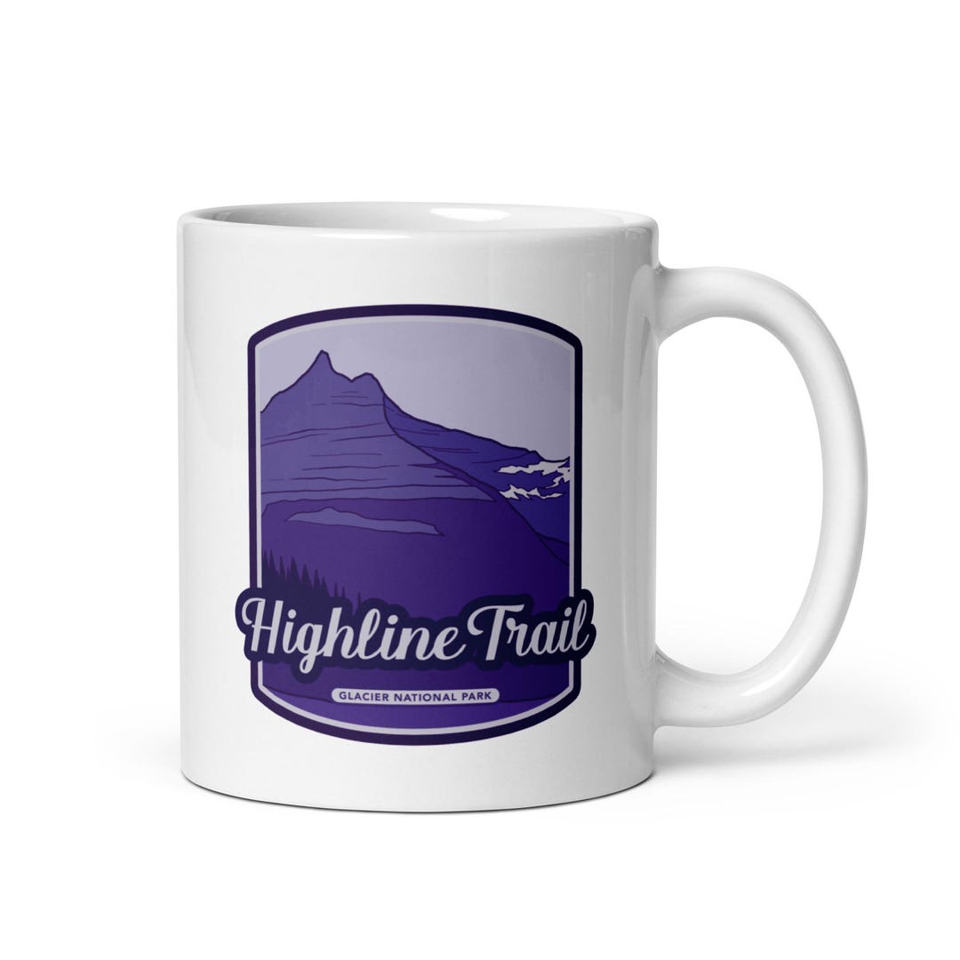 Highline Trail Mug - Glacier National Park - Etsy