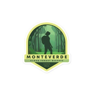 Monteverde Cloud Forest Reserve Stickers Costa Rica - Etsy