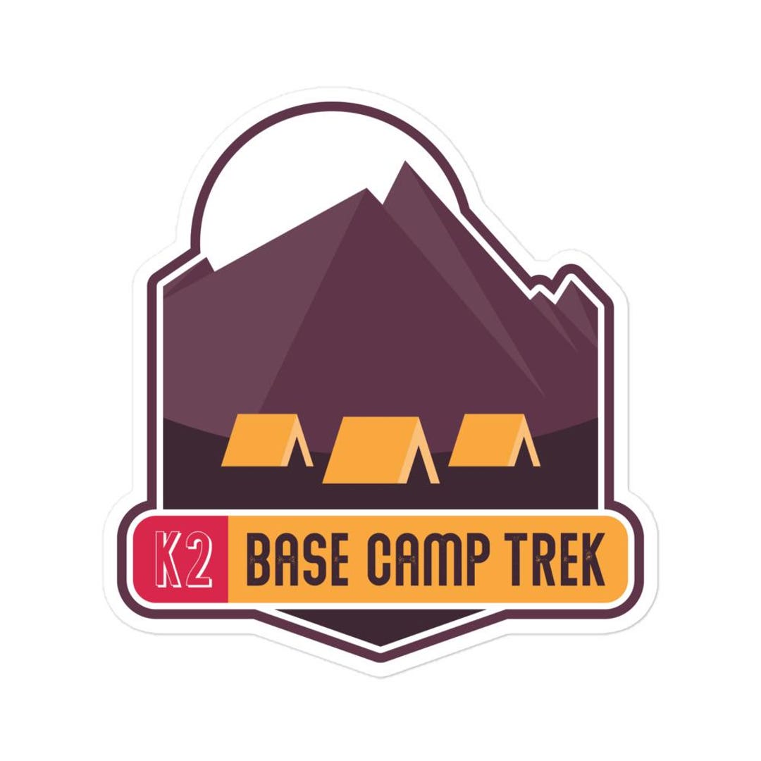 K2 Base Camp Trek Stickers - Etsy