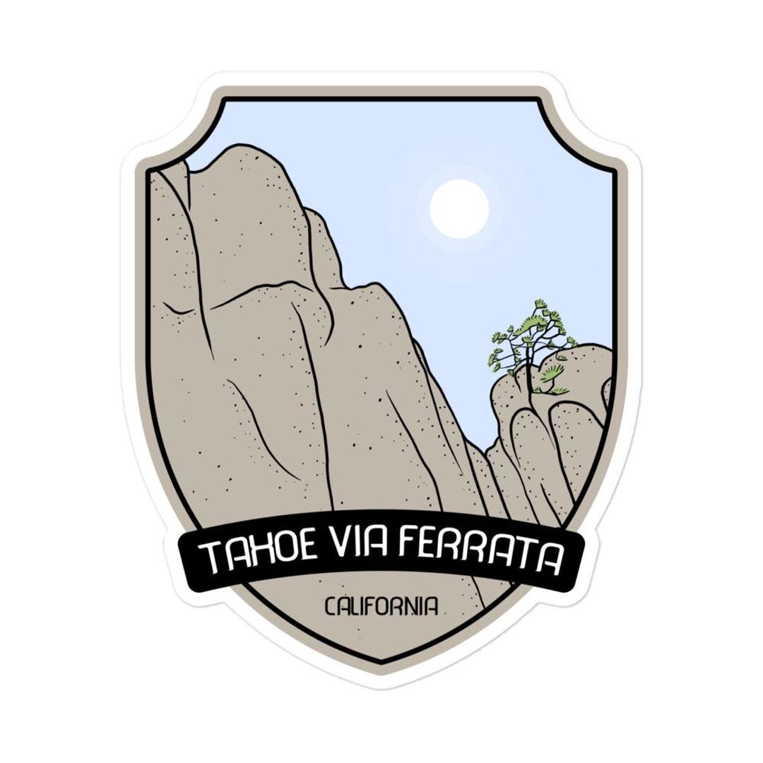 Tahoe via Ferrata Stickers – California - Etsy