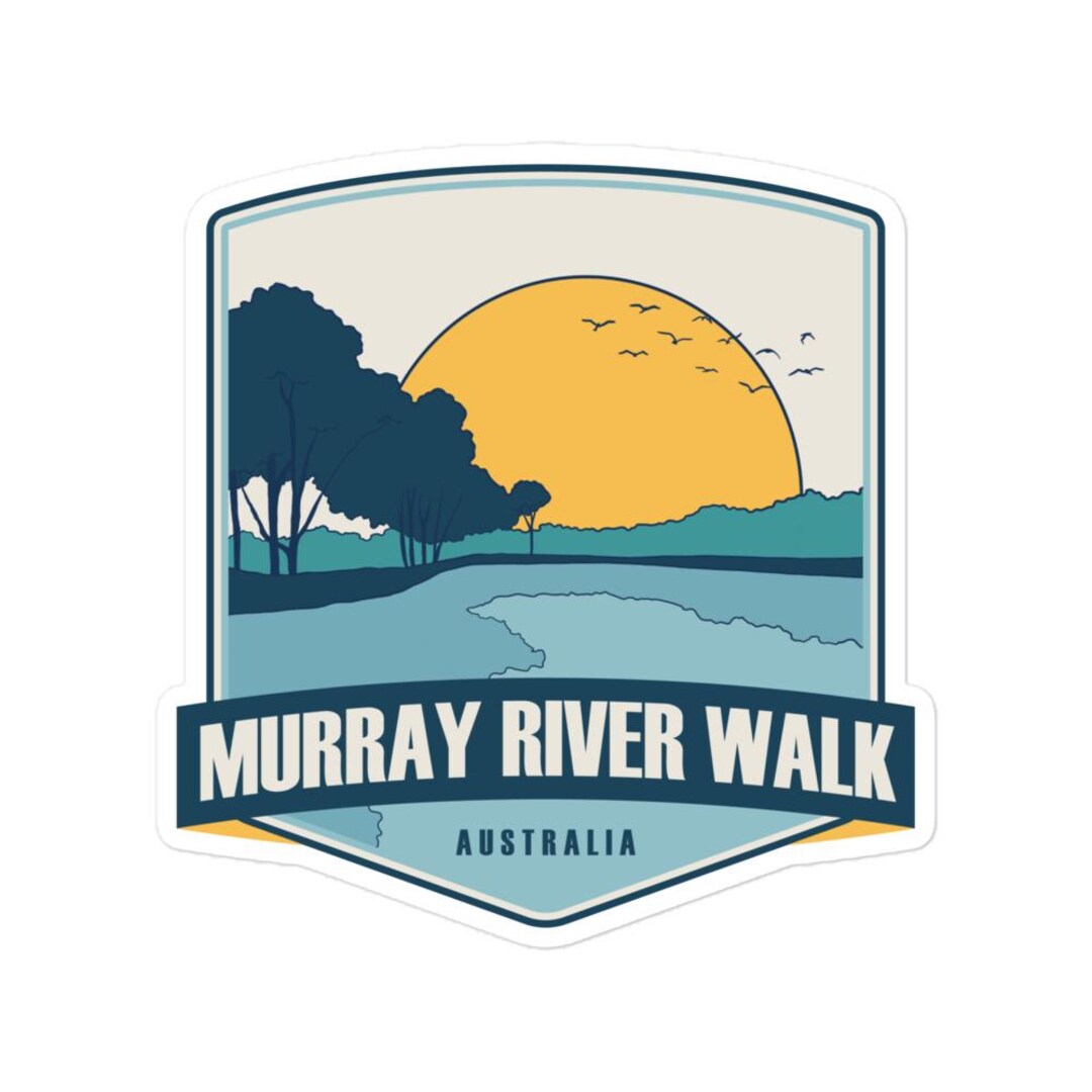 Murray River Walk Stickers – Australia - Etsy