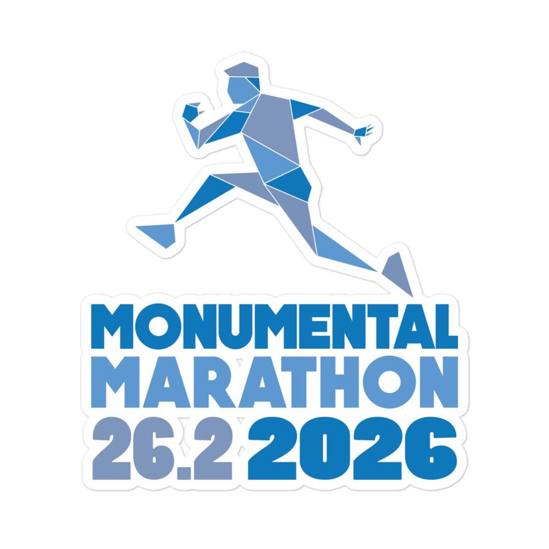 Monumental Marathon Stickers – 2026 - Etsy