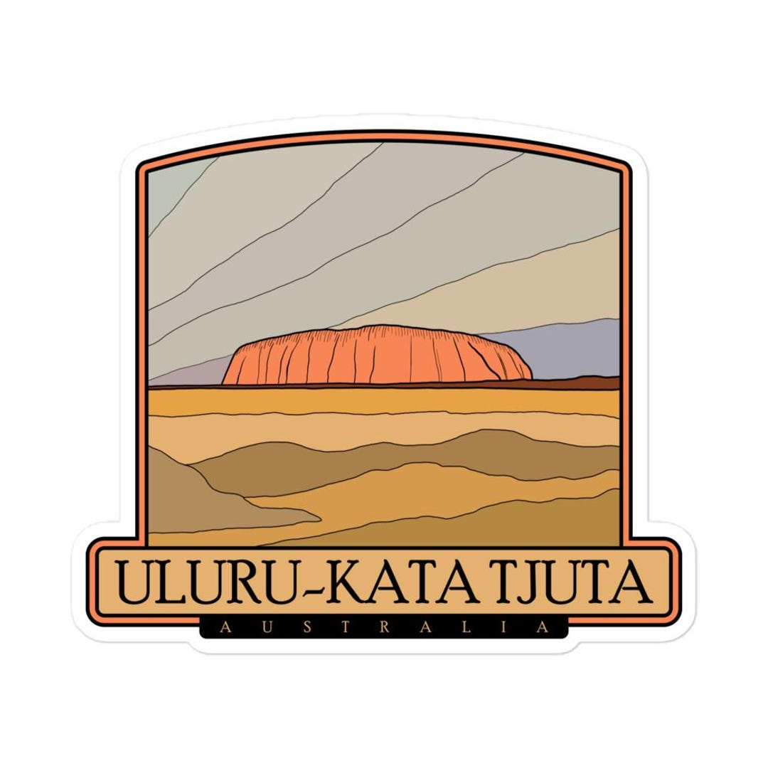 Uluru-kata Tjuta Stickers - Australia - Etsy