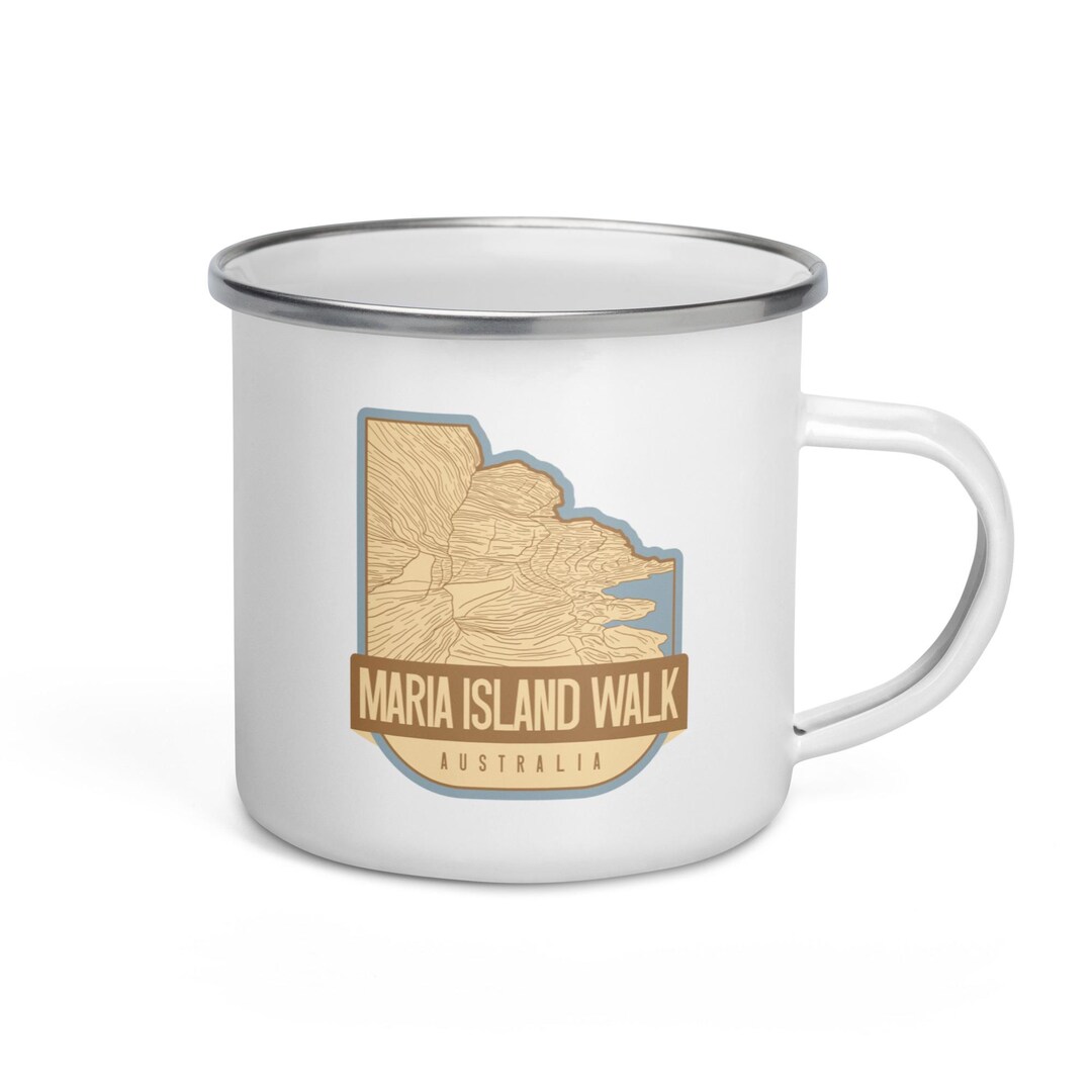 Maria Island Walk Enamel Mug – Australia - Etsy
