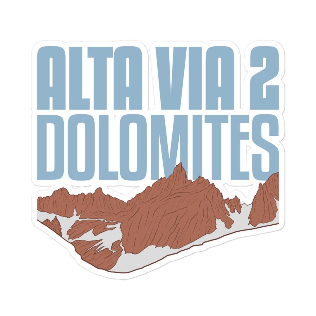 Alta via 2 Stickers – Dolomites - Etsy