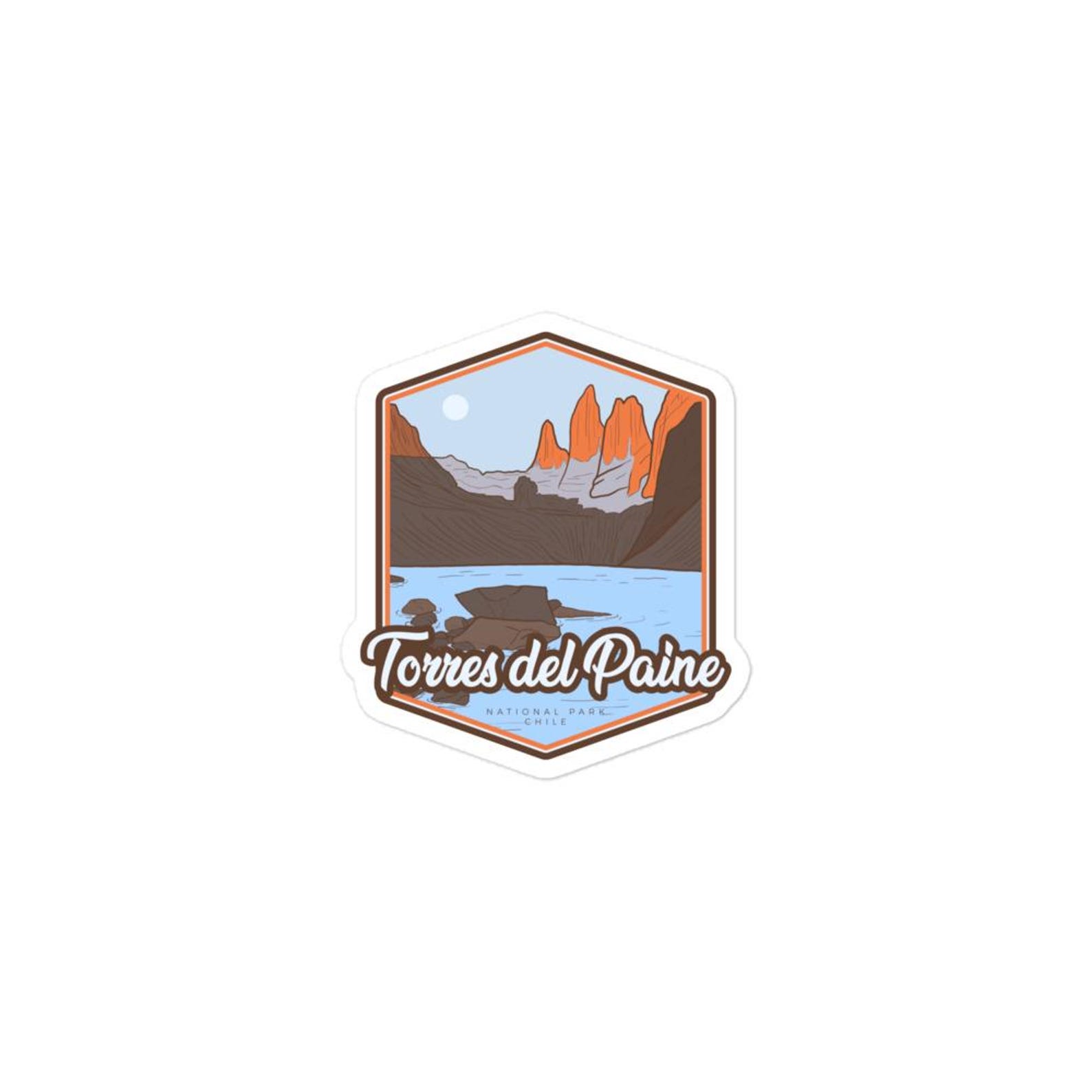 Torres Del Paine National Park Stickers - Chile - Etsy