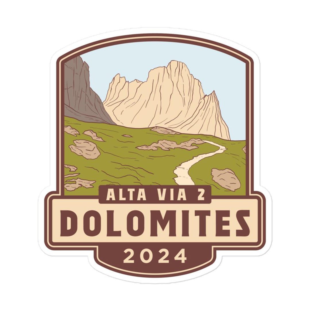 Alta via 2 - 2024 Stickers – Dolomites - Etsy