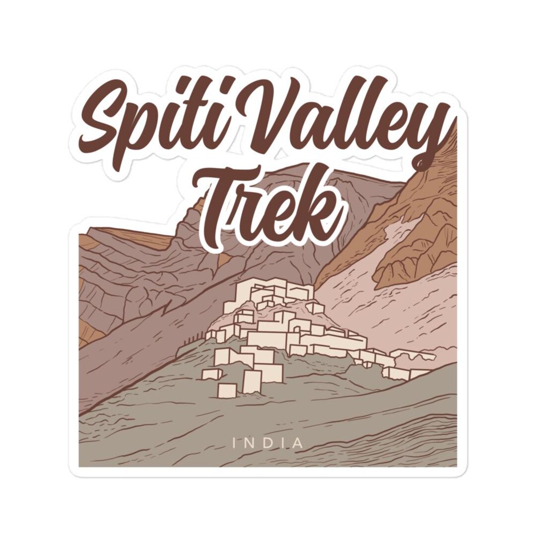 Spiti Valley Trek Stickers – India - Etsy