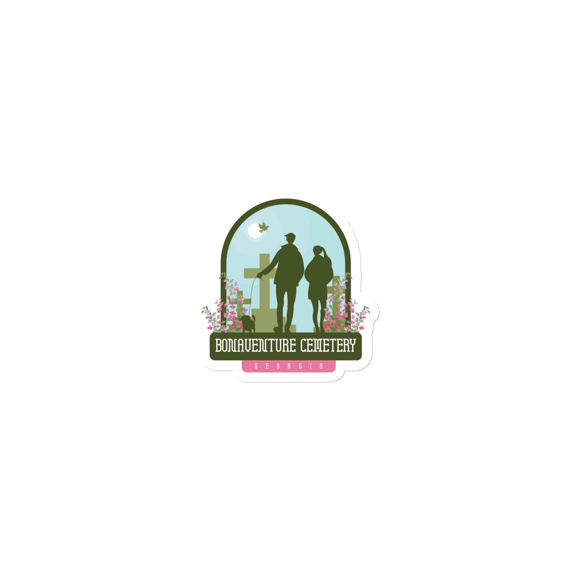 Dog Owner Magnet - Bonaventure Cemetery, Georgia - Etsy
