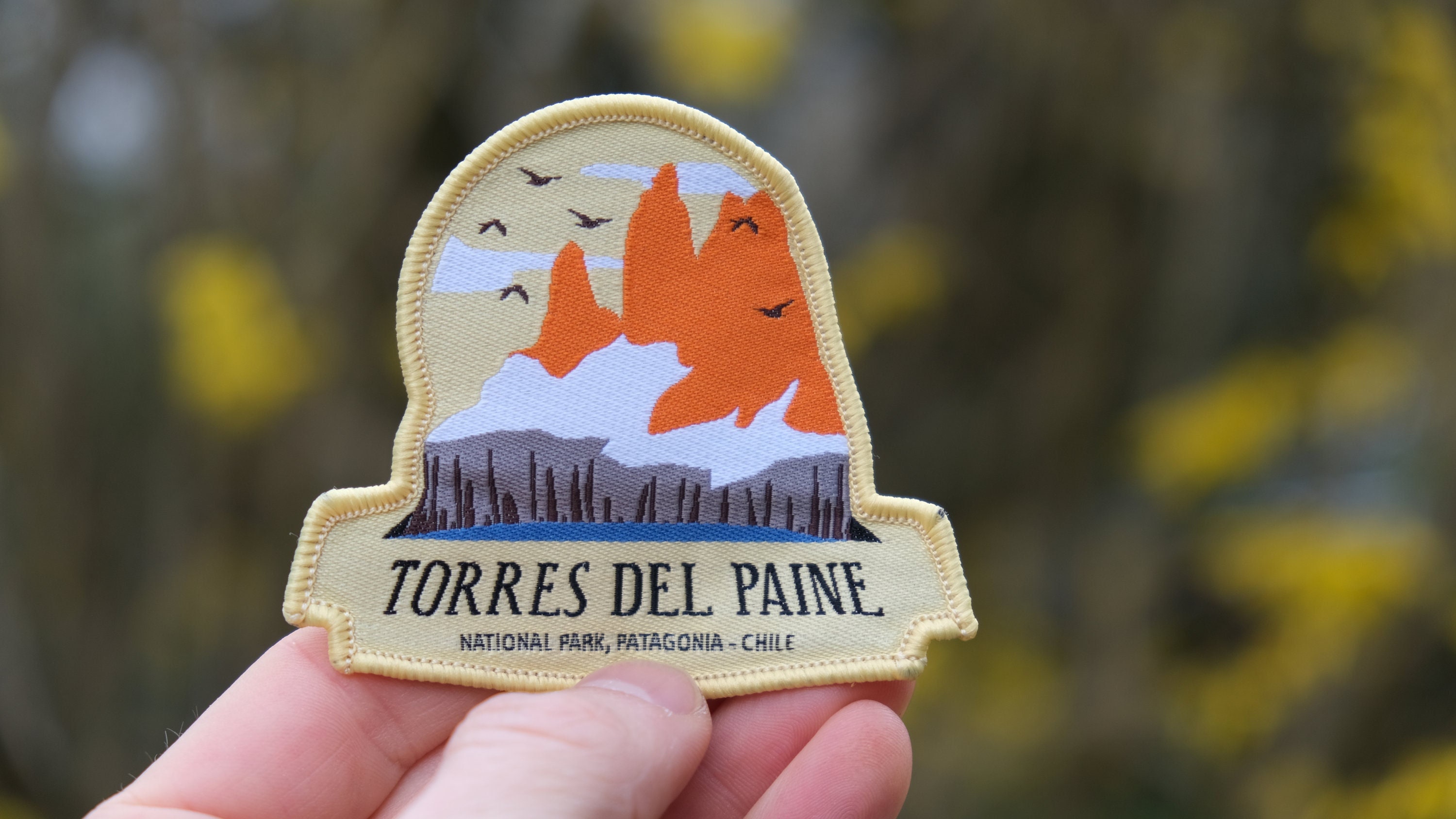 Torres Del Paine Circuit Patch - Chile Hiker Gift Badge - Etsy
