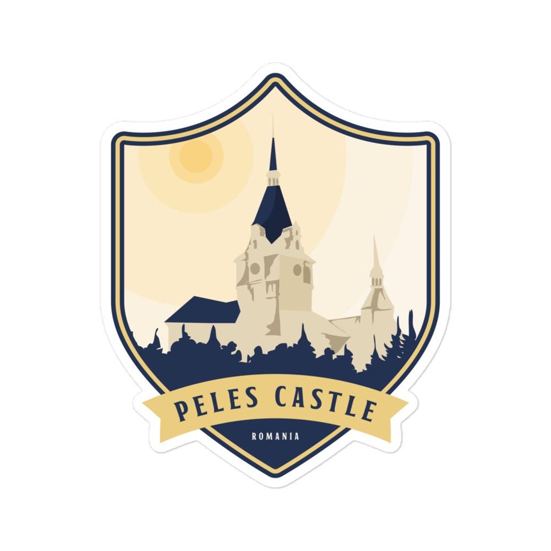 Peles Castle Stickers – Romania - Etsy